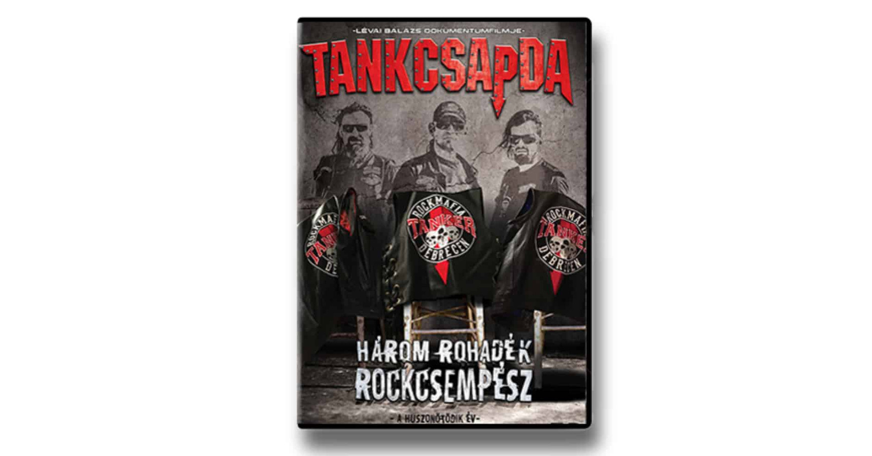 Tankcsapda – Három Rohadék Rockcsempész Dokumentumfilm - DVD - TankShop ...